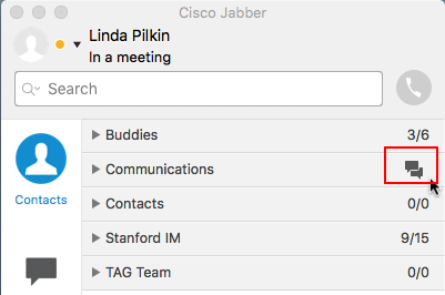 How to Chat and Add Contacts with Jabber for Mac | University IT